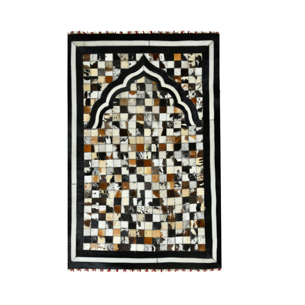 Islamic Prayer Mat Hair on Leather Janamaz Mussallah Prayer Salaat Rug ...